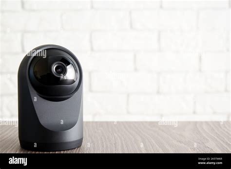 Security IP Camera On The Table In The Apartment Home Access And Control CCTV Stock Photo Alamy
