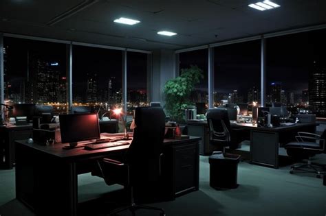 Dark Night Office
