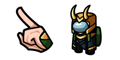 Among Us Beige Loki Character Cursor Custom Cursor