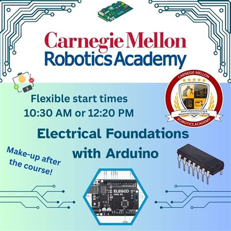 Two Week Summer Camp Electrical Foundations With Arduino