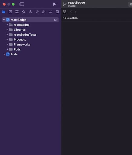 Creating React Native Badge Elements In IOS Handla It