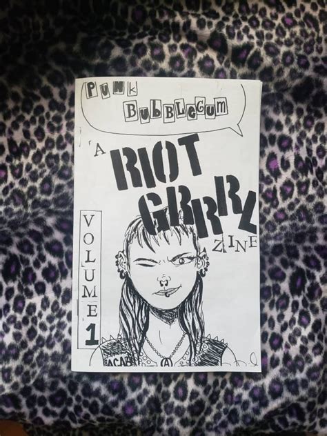 RIOT GRRRL ZINE Etsy