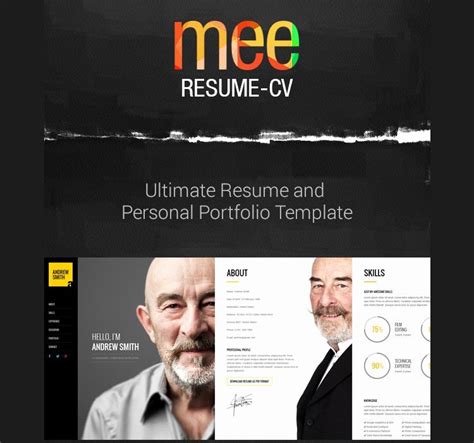 Html5 Resume Template Free New 41 Html5 Resume Templates Free Samples Examples Format Shooters