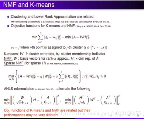 nonnegative matrix factorizations for clustering（矩阵分解聚类） two