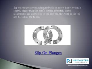 Types Of Flanges PPTX