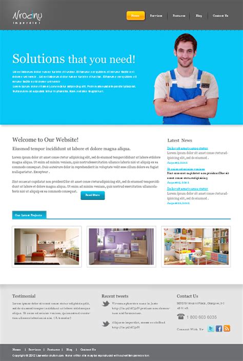 Joomla Template Design Custom Joomla Template Design