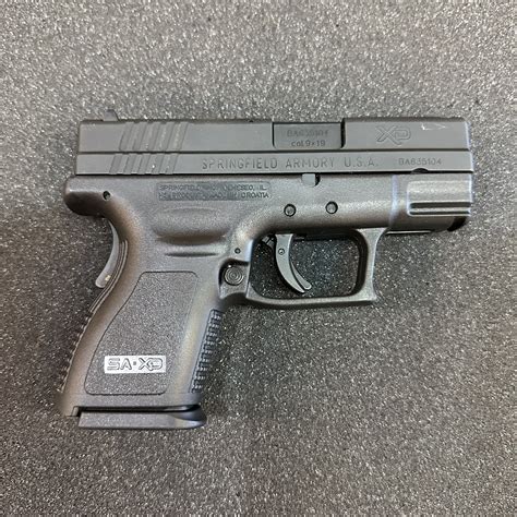 Used Springfield Xd9 Sub Compact For Sale Action Firearms