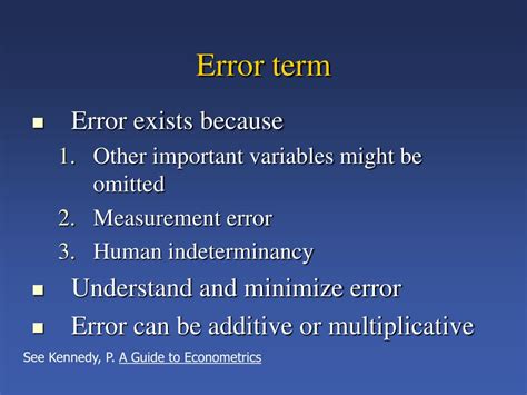 Ppt Econometrics With Observational Data Powerpoint Presentation Free Download Id 506939
