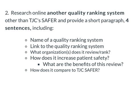 Solved Research Online Another Quality Ranking System Other