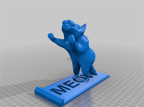 🐱 Cat Phone Holder N2・free 3d File For ・cults