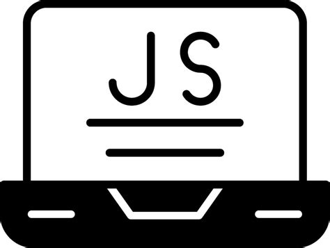 Nodejs Runtime Environment Glyph 67205203 Vector Art At Vecteezy