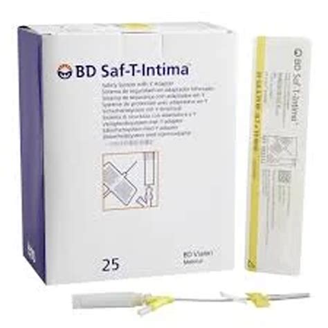 Saftintima™ Closed Iv Catheter System With Y Adapter 24 G X 19 Mm