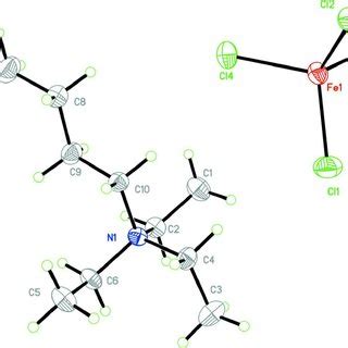 The Molecular Structure Of The Title Compound Showing The Atomic Download Scientific Diagram