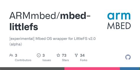 Github Armmbedmbed Littlefs Experimental Mbed Os Wrapper For Littlefs V20 Alpha
