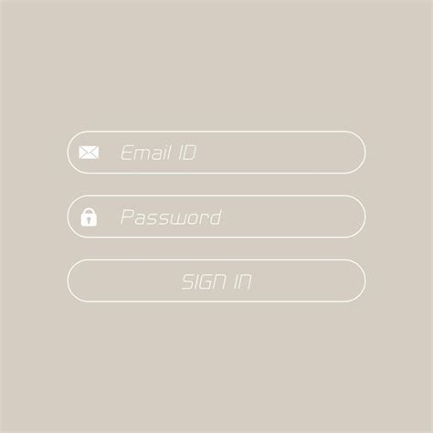 Premium Vector Colorful Ui Template Design For Login Form