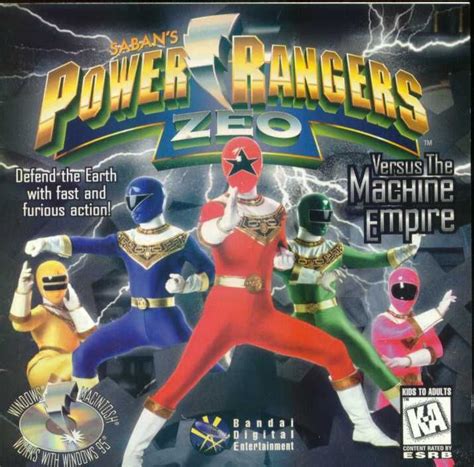 Sabans Power Rangers Zeo Versus The Machine Empire Promo Art Ads