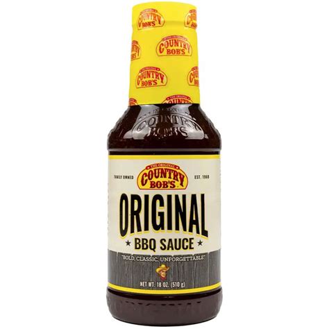 Country Bobs Original Bbq Sauce Food E Concepts