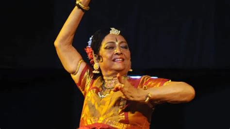 Renowned Bharatanatyam And Kuchipudi Dancer Yamini Krishnamurthy No