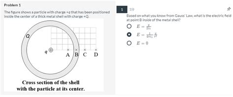 Solved Problem The Figure Shows A Particle With Chegg