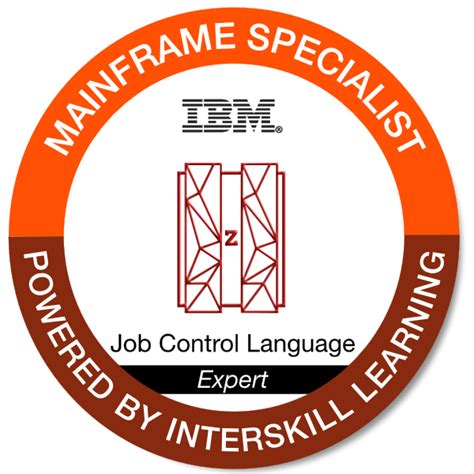interskill mainframe specialist job control language expert credly