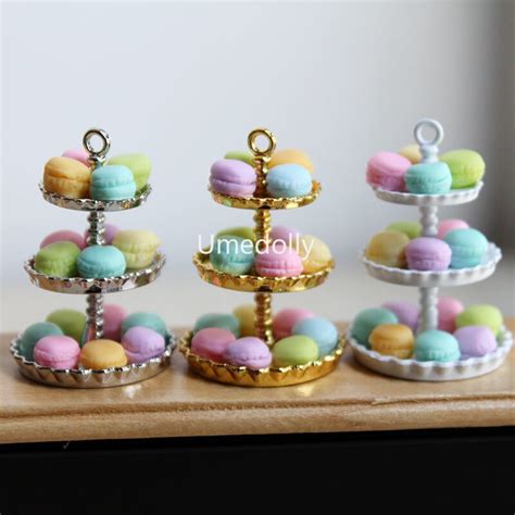 112 Schaal Leuke Mini Macaron Miniatuur Dollhouse Grandado