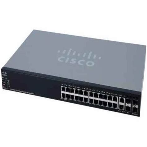 Cisco SG550X 24 Stackable Managed Switch WAN Capable Black At Rs 65000 In Ahmednagar