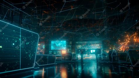 Premium Photo Modern Technology Data Science And Global Network