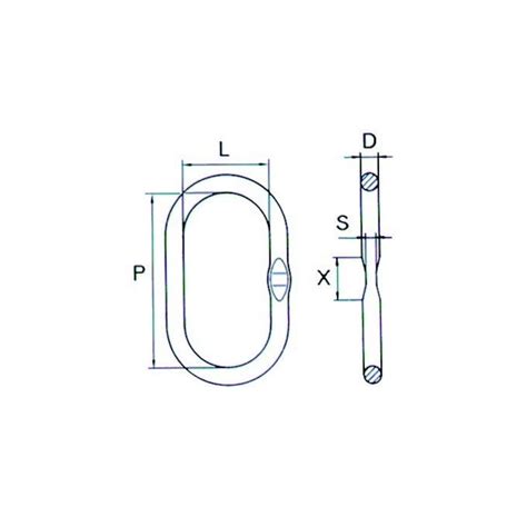 Verigă Centrală Simplă Tip Kgyg 2 16 8000 Kg Arimare