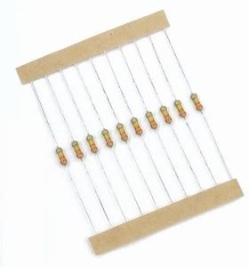 ERH India Pcs K Ohm Resistor Watt Tolerance K Ohm Carbon Film Resistor