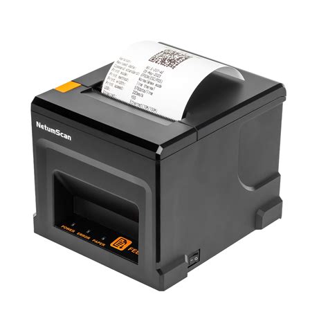 NetumScan Mm POS Receipt Printer Mm S USB Thermal Receipt Printer With Auto Cutter Cash