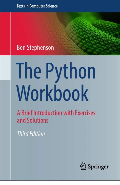 the python workbook 3rd edition a brief introduction with exercises
