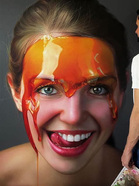This Artist Creates Most Amazing Hyper Realistic Portraits Covered With