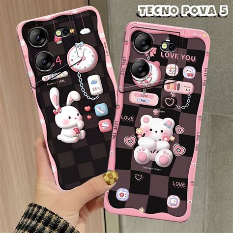Jual Softcase Tecno Pova 5 4G Tecno Pova 5 Pro 5G Terbaru Softcase Pro Camera Kesing Hp
