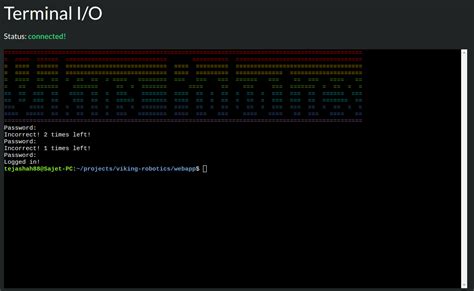 Terminal I O Add A Password Prompt Before Using The Terminal Feature By Tejashah Pull