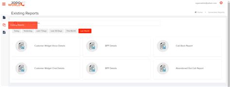 Exsisting Report Jodo Documentation Hub