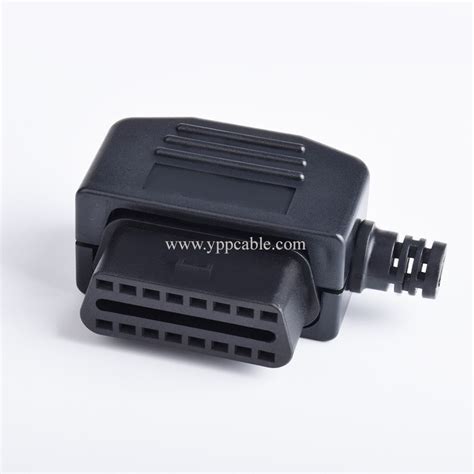 Automotive Obd2 Female Diagnostic Interface Obd Plug Obd2 Shell