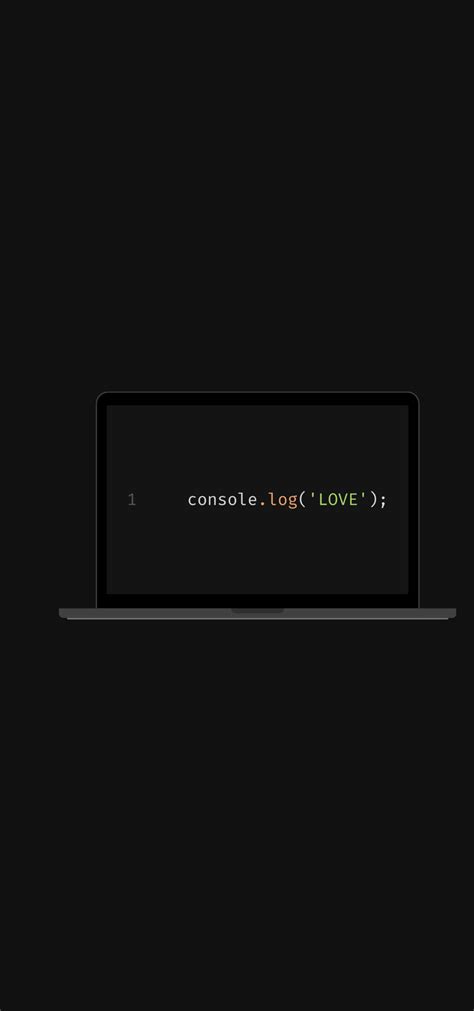 1500x3200 Resolution I Love Coding Log 1500x3200 Resolution Wallpaper