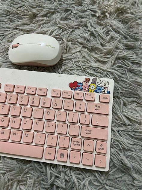 MINISO Keyboard Mouse Set On Carousell