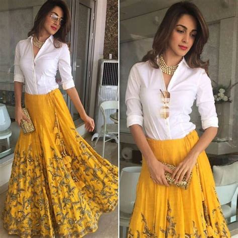 Shirt And Skirt Combinations Like Alizeh From Ae Dil Hai Mushkil