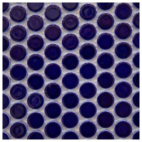 Kdc Tile And Marble Ceramic Penny Round Mosaic Wall And Floor Tile