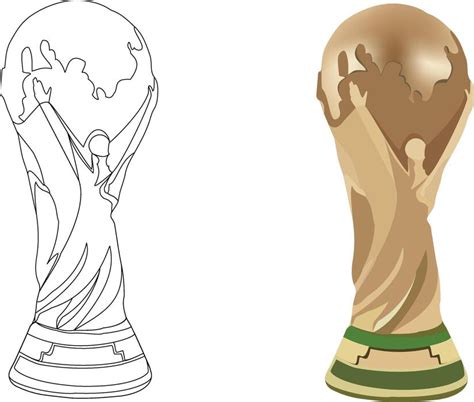 Fifa World Cup Trophy Vector Art Icons And Graphics For Free Download