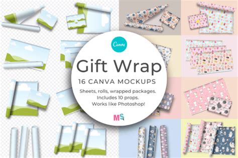 T Wrap Mockup Set For Canva Graphic By Mockup Scene · Creative Fabrica