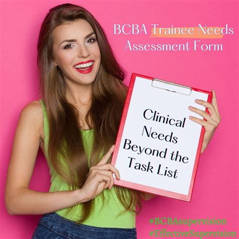 Bcba Trainee Needs Assessment Bcba Supervision Aba Private Practice