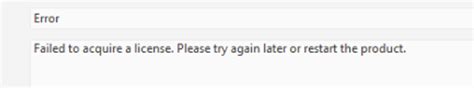"Failed to acquire a license" in Vault Job Processor and queue