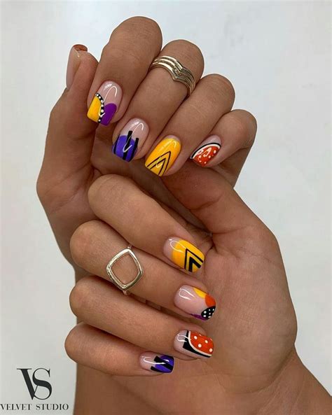 Uñas Shellac Uñas Decoradas Con Gatos Arte De Manicura Gelish