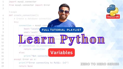 6 What Is A Variable Declare And Print Variables In Python Rules For
