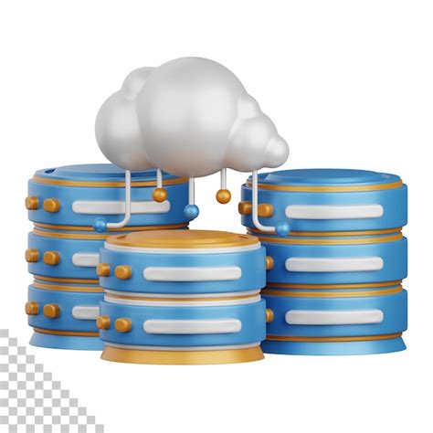 3d Rendering Cloud Computing Isoliert Nützlich Für Technologie
