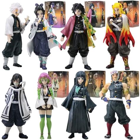 Pilares Demon Slayer Action Figure Hashira Kimestsu No Yaiba Mebuscar
