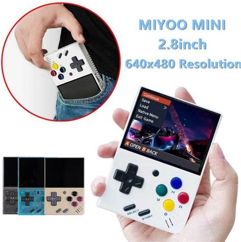 Miyoo Mini V2 Retro Video Game Console Games Portable Console Retro Arch Linux System Pocket