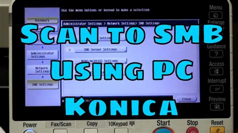 How To Setup Smb Scanning Konica Minolta At Rebecca Leon Blog